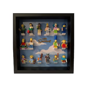 Simpsons Series 1 - 71005 - Minifigure Display Frame Case - V1 - Etsy