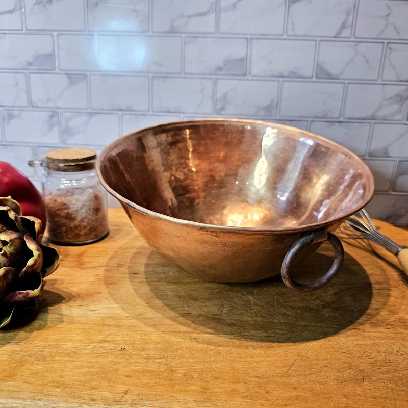 Copper Mixing Bowls - Etsy