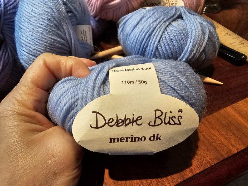Debbie Bliss Merino Yarn. Soft Italian Wool. Choice of Colours ...