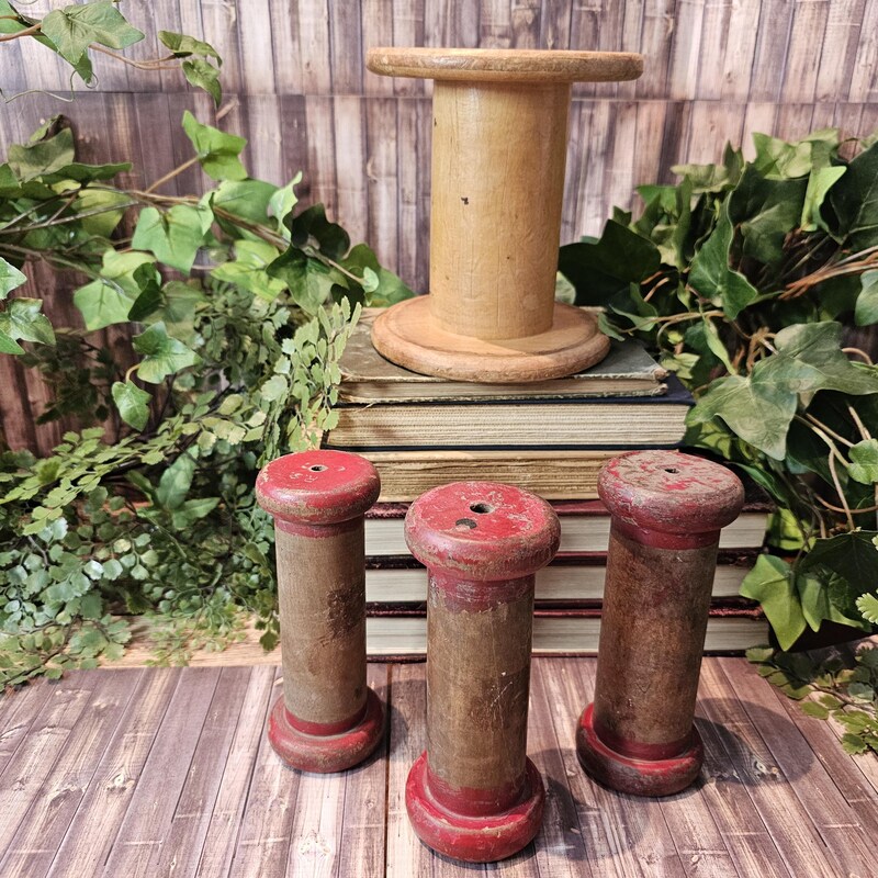 Vintage Wood Spool - Etsy