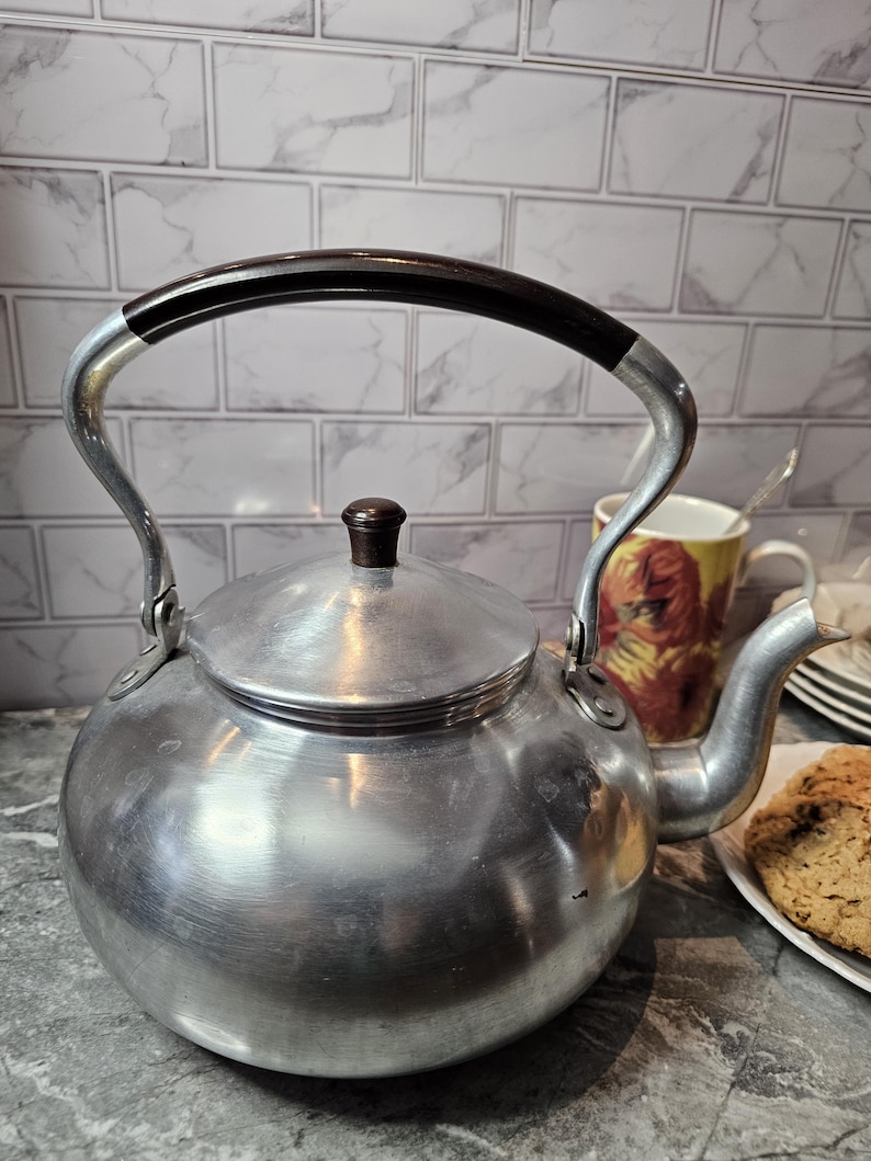 German 1920's Tea Kettle With an Elegant Arched Handle. No Leaks. Ready ...
