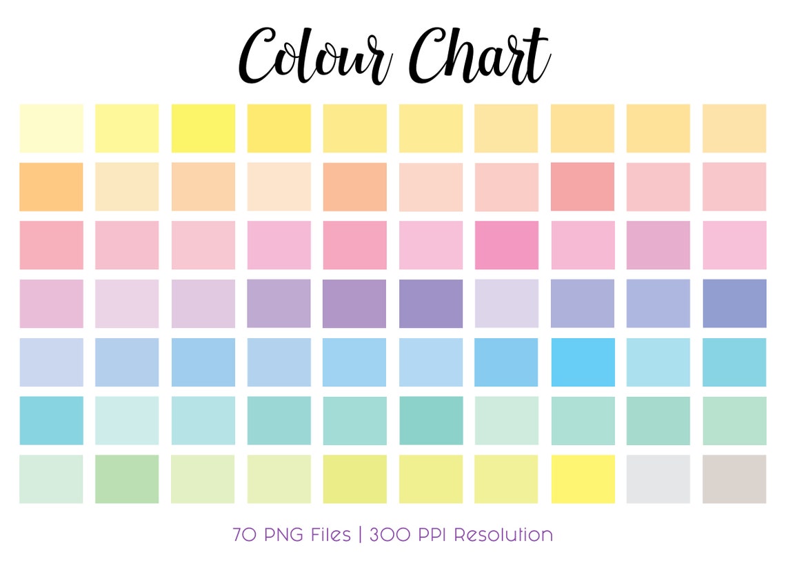 Scalloped Circles Pastel Clip Art Commercial Use, Instant Download ...