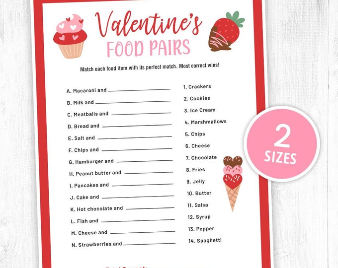Valentines Left Right Game, Printable Group Valentines Game, Easy ...