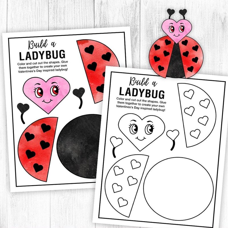 Ladybug Valentine - Etsy