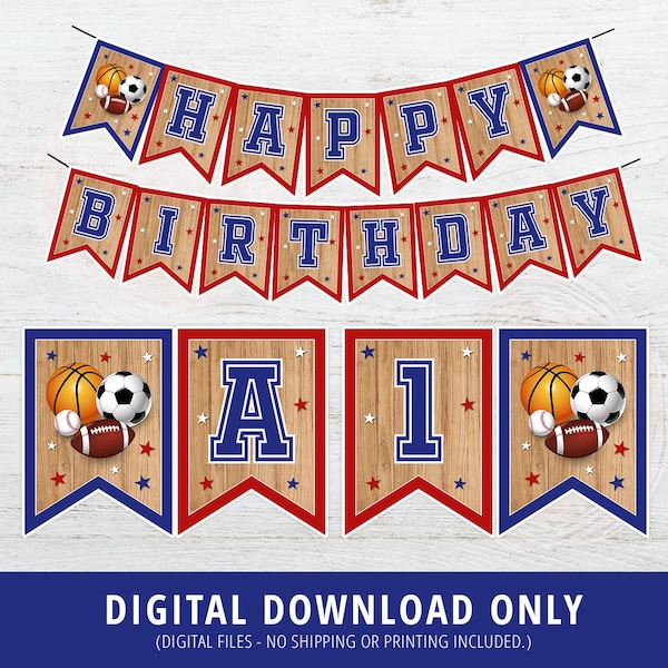 Sports Birthday - Etsy