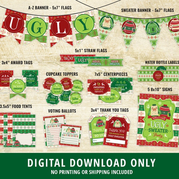 Ugly Sweater Party - Etsy