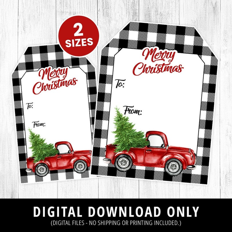 Red Gift Tags - 60+ Gift Ideas for 2025