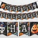 Happy Halloween Banner, Halloween Birthday Banner, Halloween Banner ...