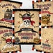 Pirate Party Signs Pirate Birthday Decor Pirate Decorations - Etsy