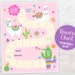 Printable Llama Reward Chart, Llama Reward Chart Kids, Llama Behavior ...