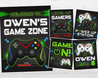 Video Game Welcome Sign - Etsy