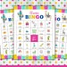Llama Bingo, Llama Birthday Games, Llama Bingo Printable, Llama Family ...