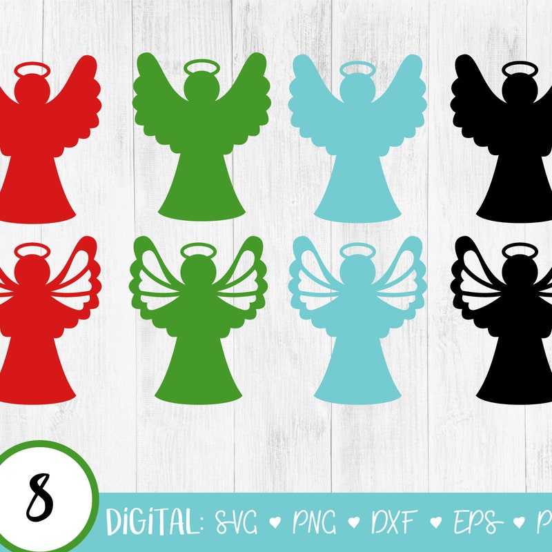 Angel Svg - Etsy