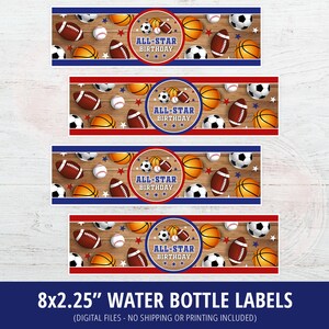 Sports Birthday Party Decorations, All-star Sports Party Decor, Sports ...