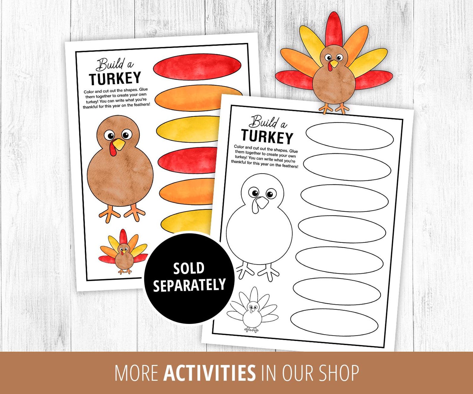 Who is Most Like A Turkey Game, Thanksgiving Games, Family Thanksgiving ...