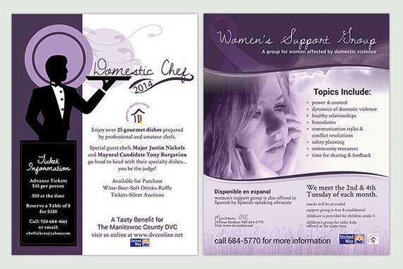 Women Support Group Flyer Template