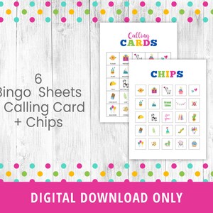 Llama Bingo, Llama Birthday Games, Llama Bingo Printable, Llama Family ...