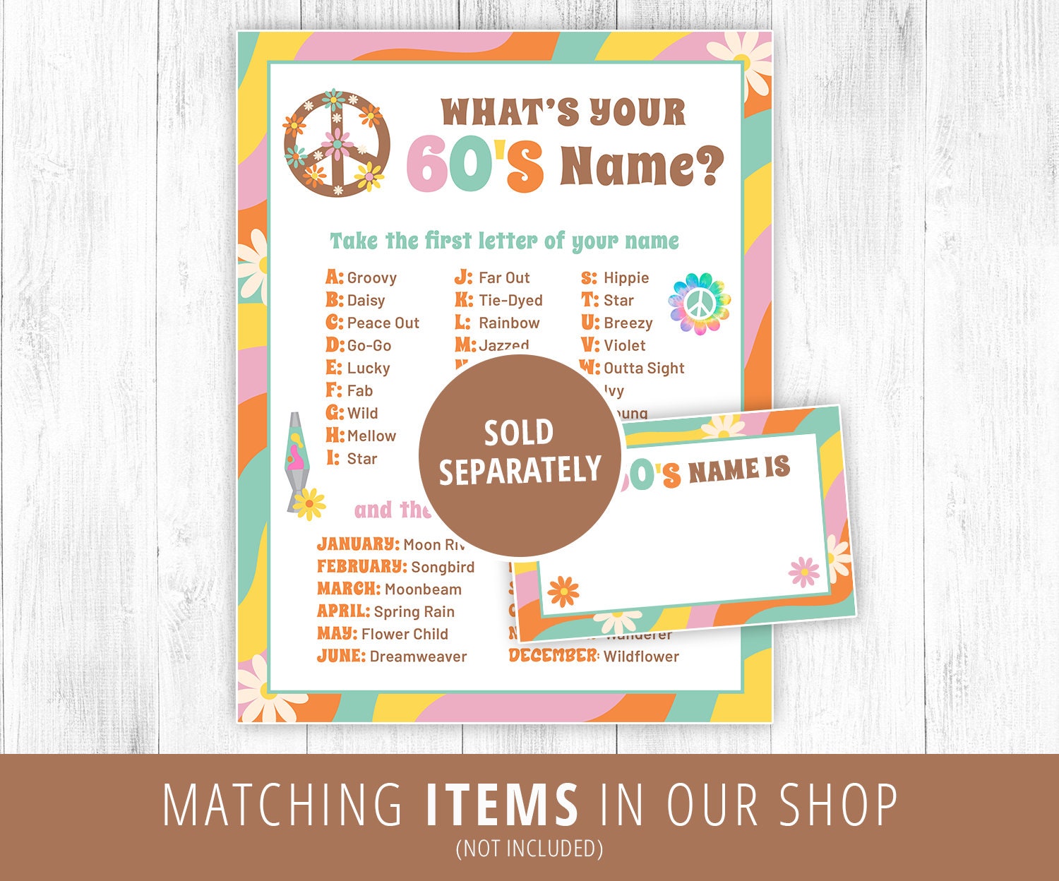 60s Games Bundle Printable, 60s Activities, 60s Party Games, 60s Trivia ...