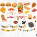 128 BACKYARD BBQ Clipart, BBQ Clipart, Barbeque Clipart, Picnic Clipart ...