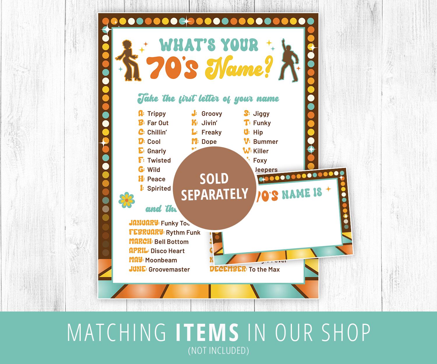 70s Trivia Games Printable, 70s Trivia Game, 70s TV Trivia, 70s Music ...