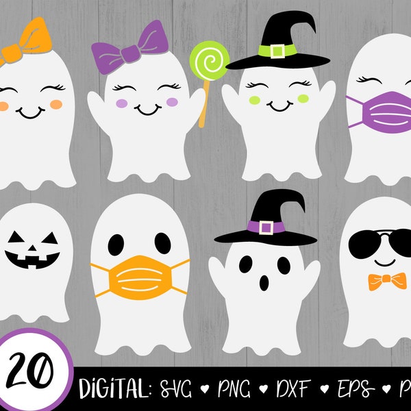 Ghost Mask - Etsy