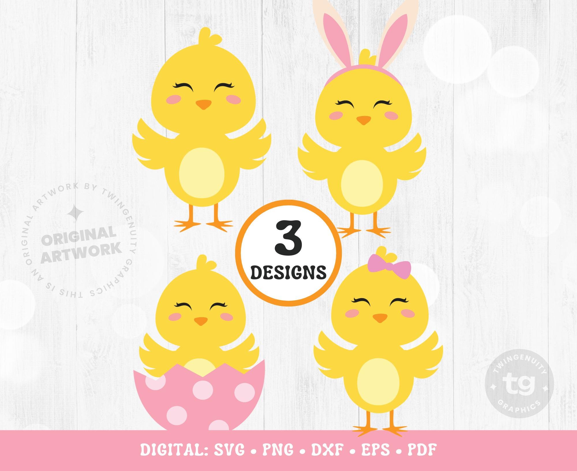 Easter Chick SVG, Chick Svg, Easter Svg, Easter Chick Clipart, Easter ...