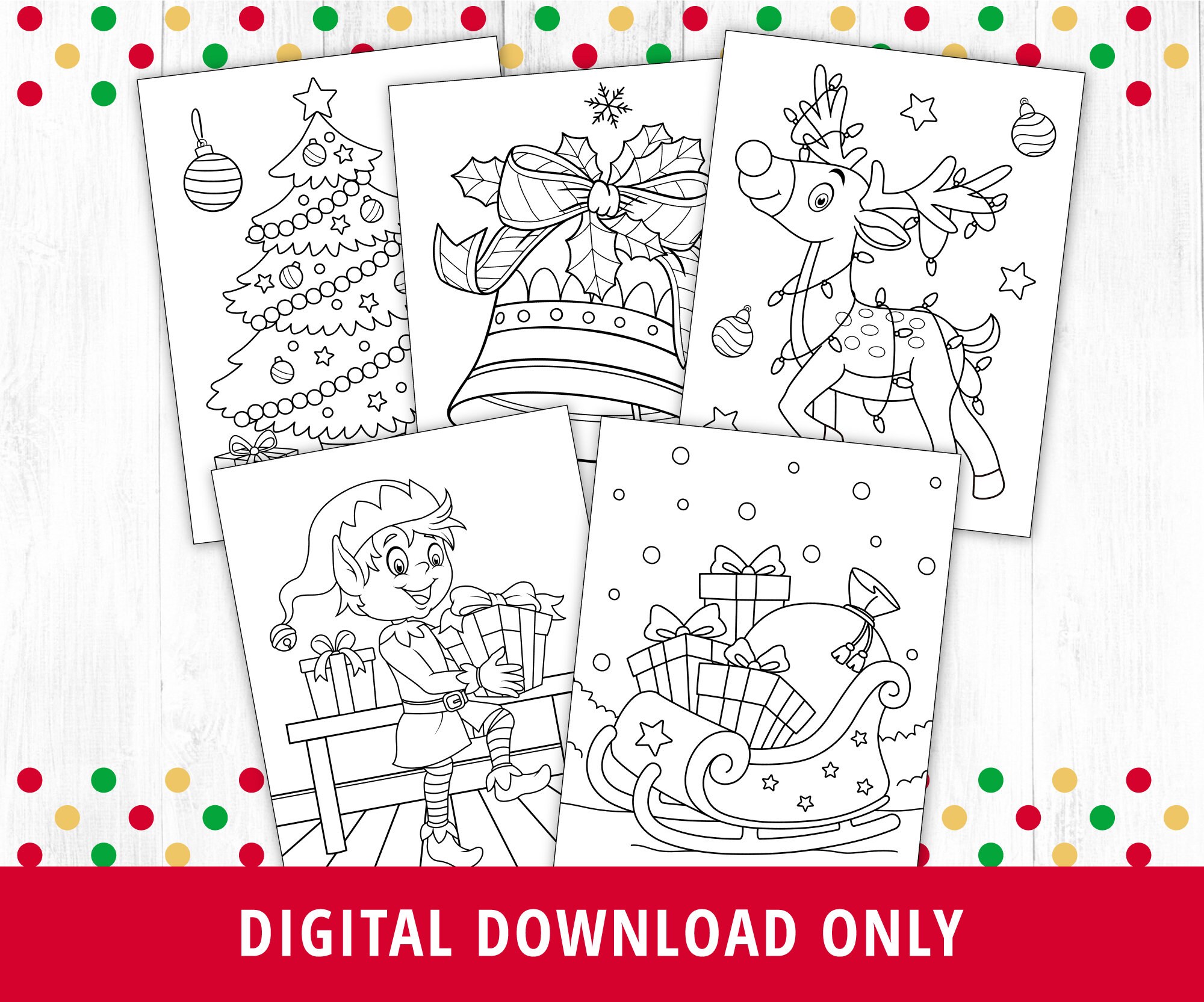 Christmas Coloring Pages, Christmas Printable, Christmas Games ...