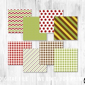 Apple Clipart, Digital Apples, Apple Graphics, Autumn Clipart, Fall ...