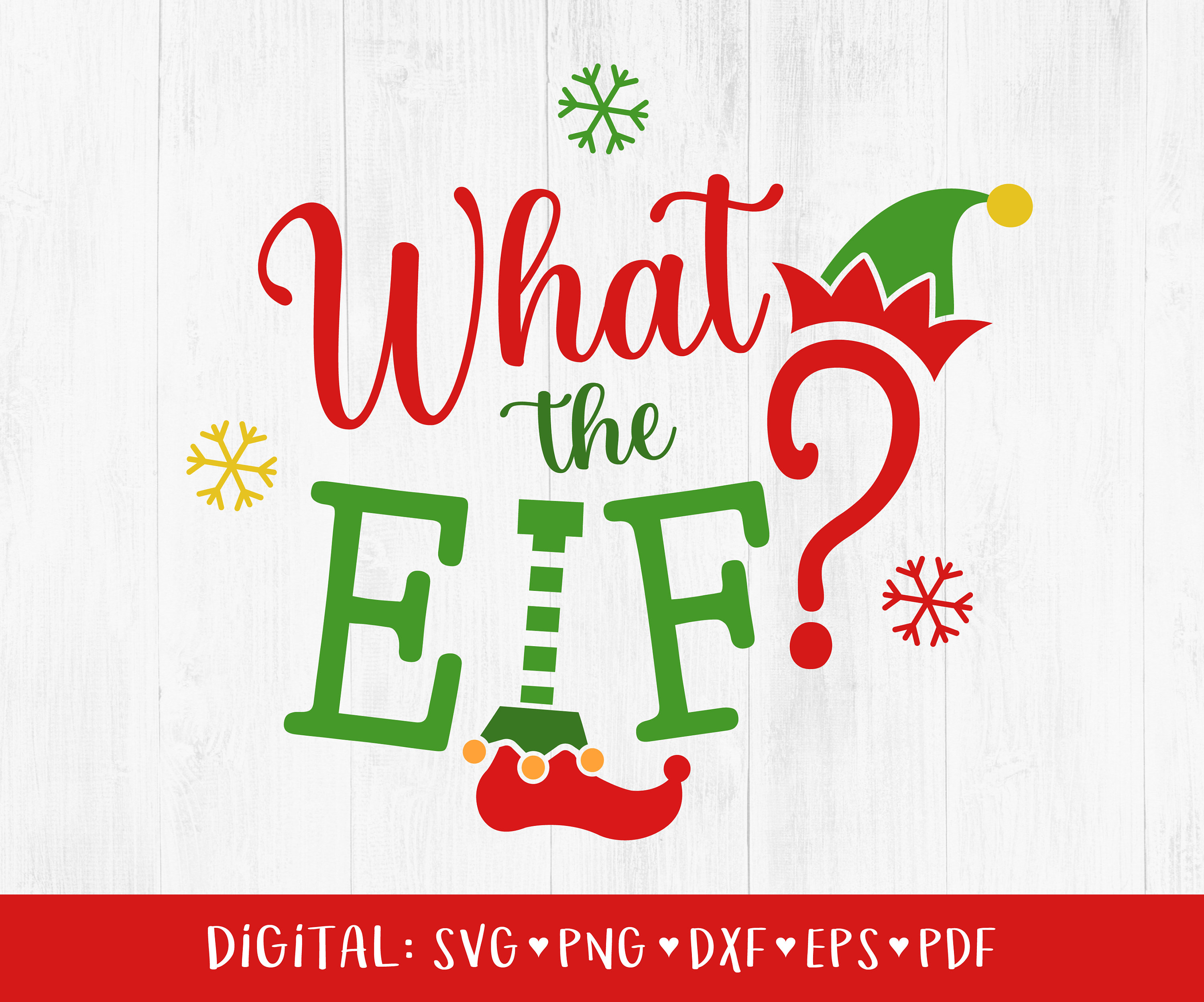 What the Elf Svg Funny Christmas Elf Svg Funny Christmas - Etsy
