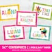 Printable Luau Party Decor Luau Party Birthday Decorations - Etsy