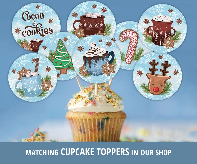 Hot Cocoa and Cookies Sign Hot Cocoa Bar Sign Hot Chocolate - Etsy