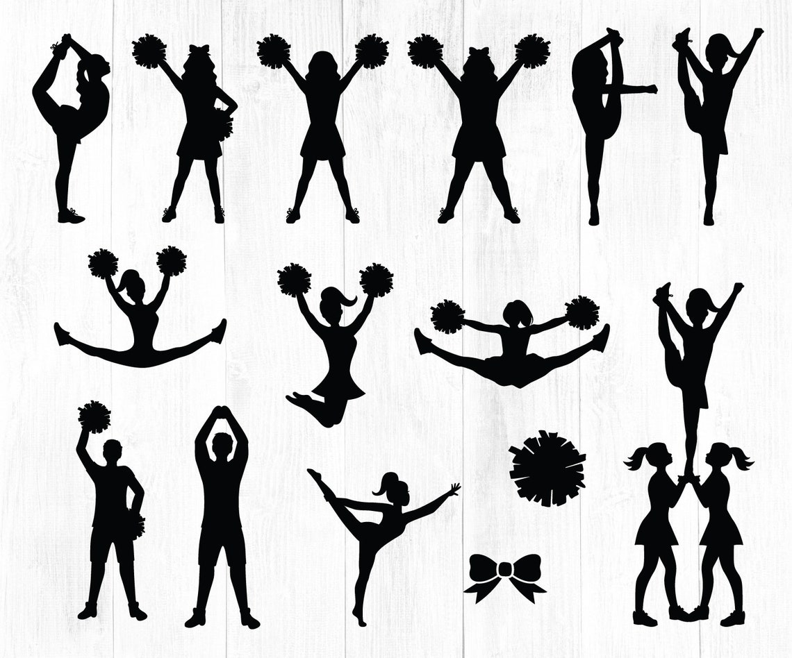 Cheer Svg Bundle Cheerleading Svg Cheerleader Svg - Etsy