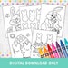Easter Activities Bundle, Easter Games Printable Pages, Easter Coloring ...