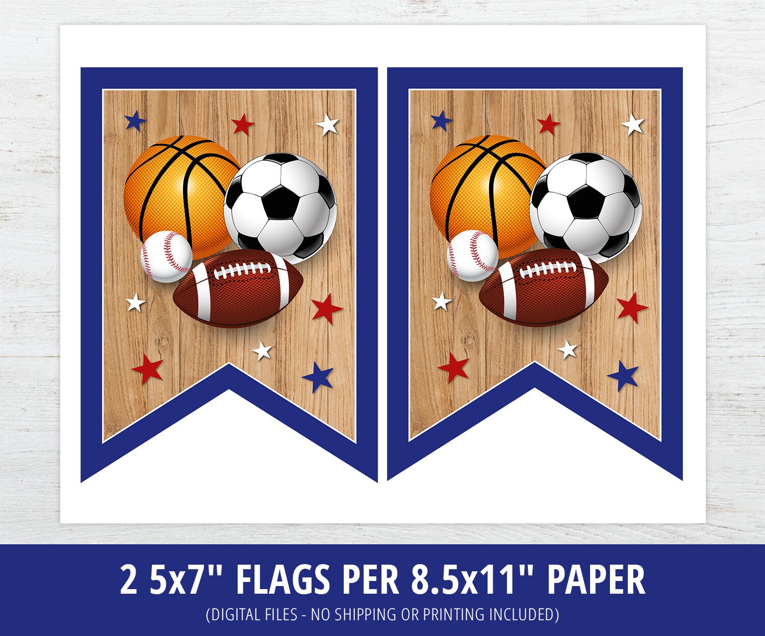 Sports Birthday Banner Sports Birthday Party Decorations All - Etsy