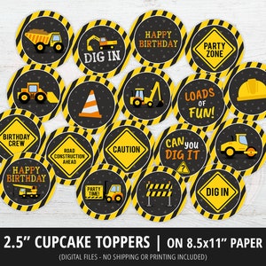 Construction Birthday Decorations, Construction Party Package ...