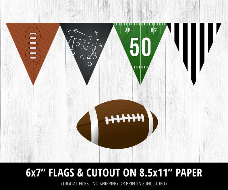 Football Party Decorations, Football Birthday Party Decor, Football ...