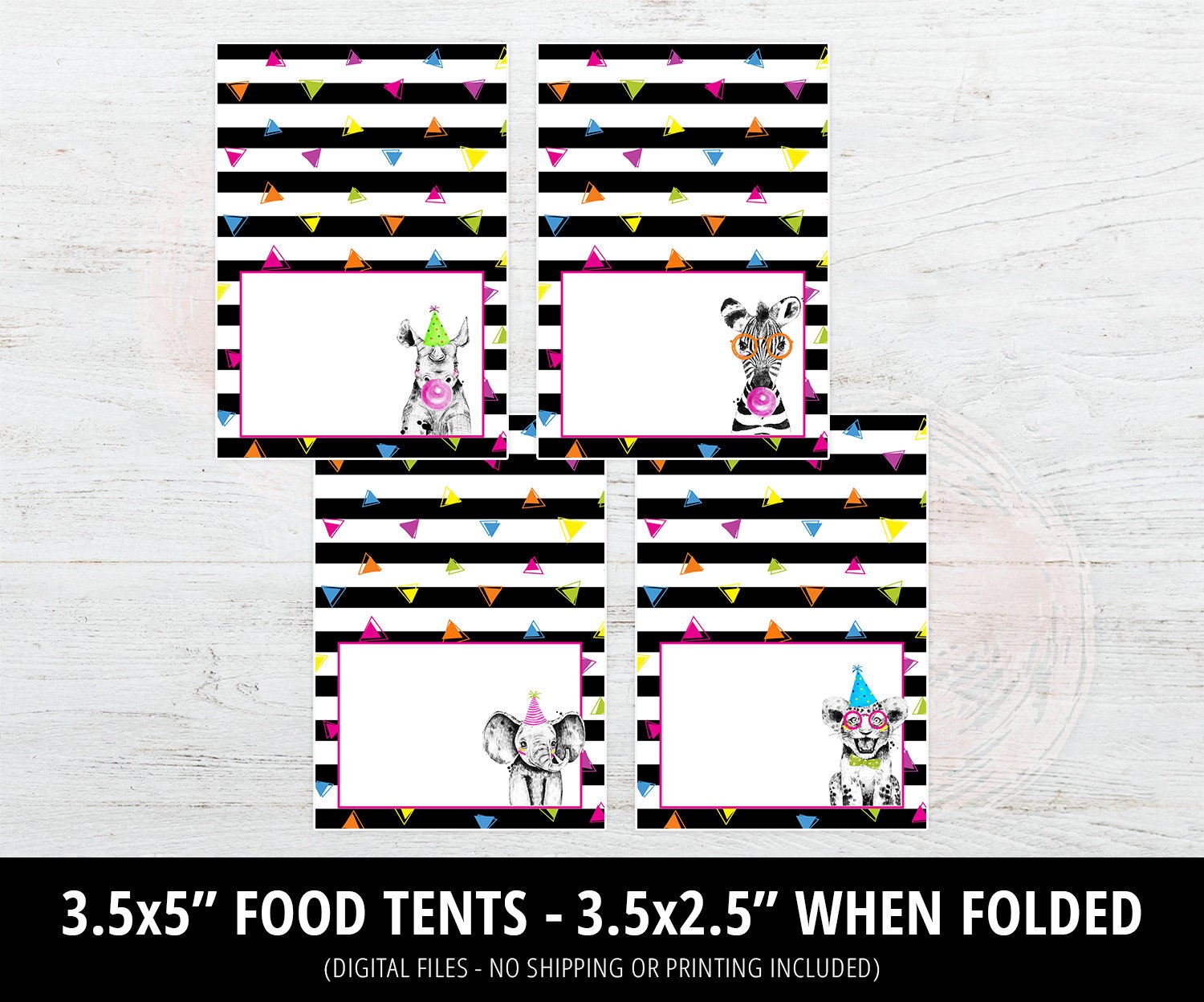 Party Animals Party Package Party Animals Birthday Decor | Etsy