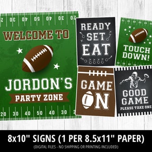Football Party Decorations, Football Birthday Party Decor, Football ...