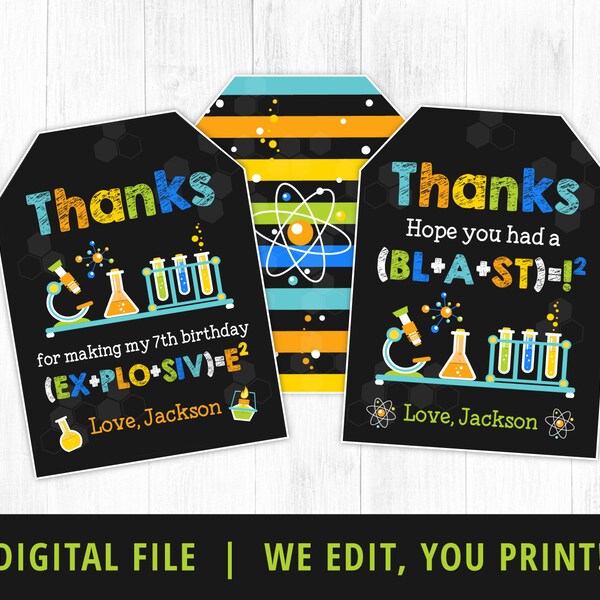 Science Party Favor - Etsy