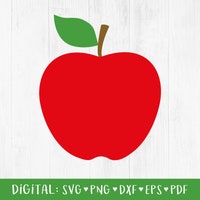 Apple Svg - Etsy