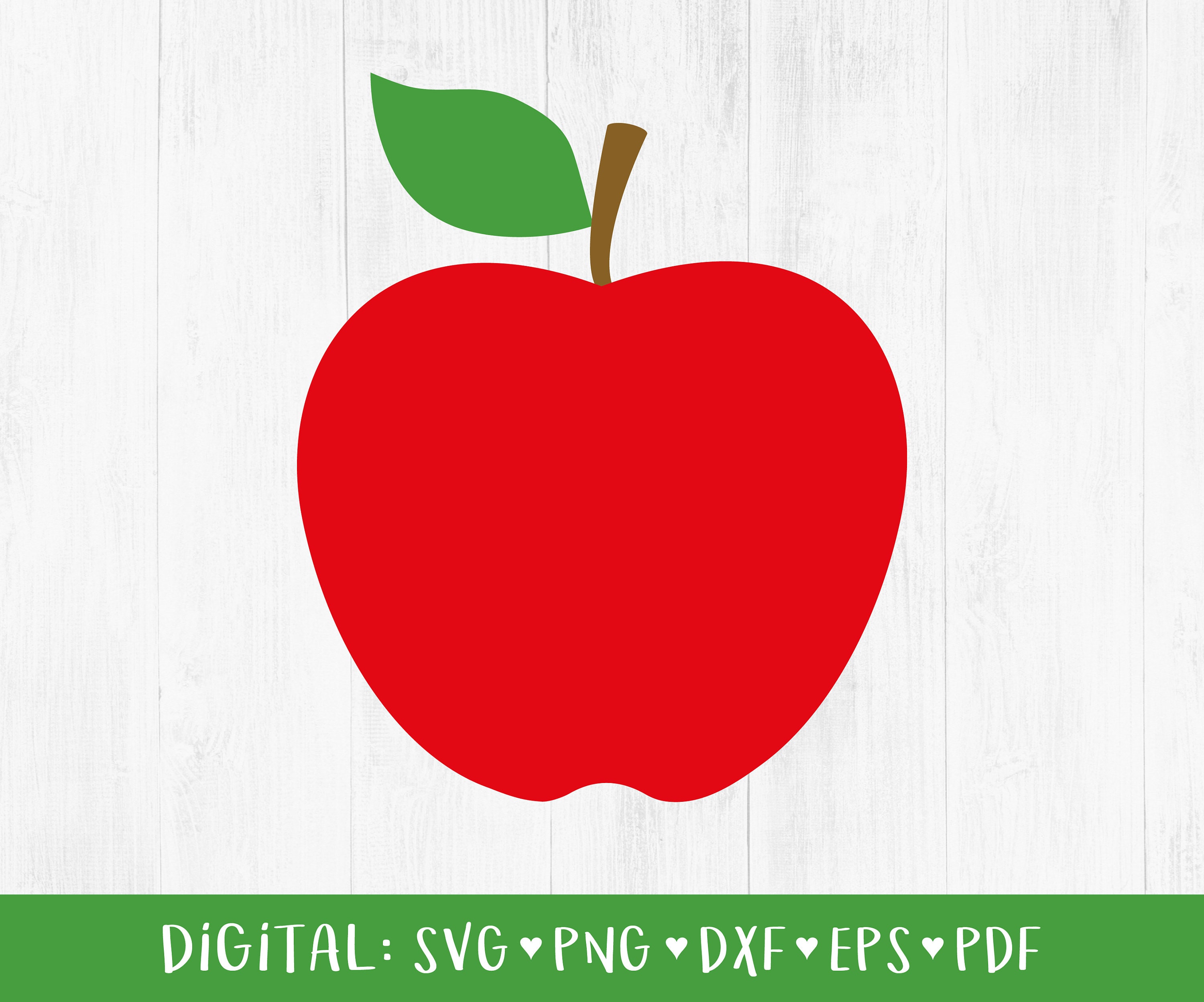 Free Apple Clipart For Teachers