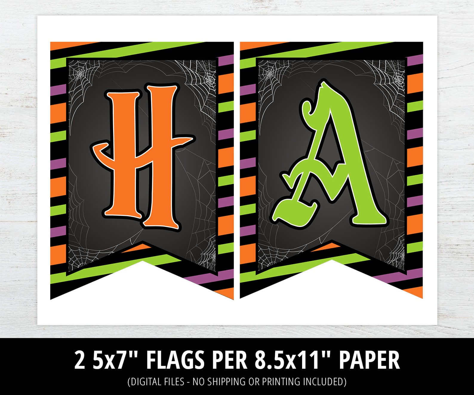Halloween Banner, Happy Halloween Banner, Halloween Party Decorations ...
