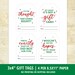 Christmas Gift Tags, Funny Christmas Gift Tags, Christmas Gift Tags ...