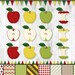 Apple Clipart, Digital Apples, Apple Graphics, Autumn Clipart, Fall ...