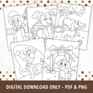 Puppy Dog Coloring Pages for Kids, Puppy Coloring Pages, Dogs Coloring ...