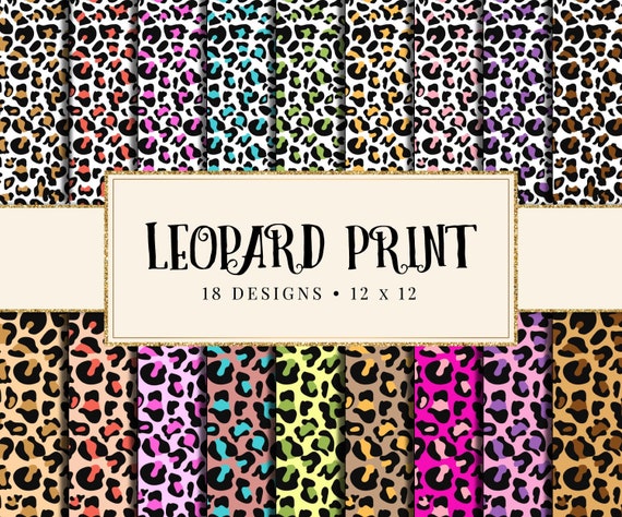 Cheetah Print Paper Printable How To Create A Lisa Frank Inspired