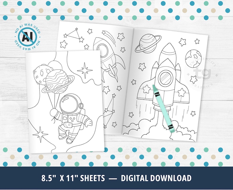 10 Outer Space Coloring Pages for Kids, Astronaut Coloring Pages ...