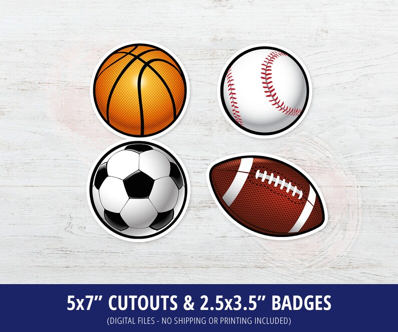 Sports Birthday Party Decorations All-star Sports Party - Etsy