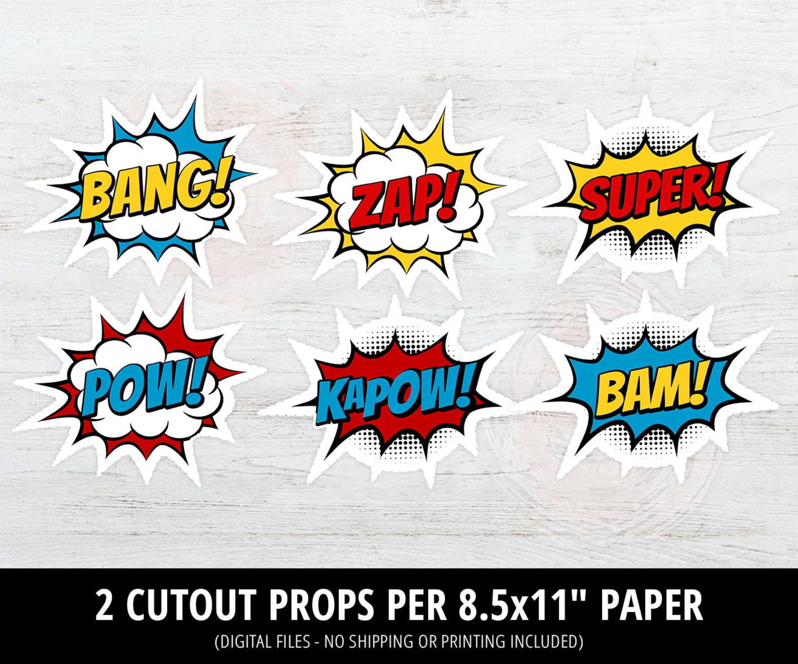 Superhero Party Decorations, Superhero Birthday Party Decor, Superhero ...