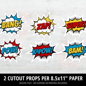 Superhero Party Decorations, Superhero Birthday Party Decor, Superhero ...